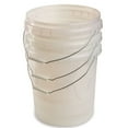 Walmart 3.7 Gallon Clear Durable Buckets, 12.6''H, 11'' Diameter, No ...