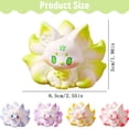 2Pc Clearance Under $5 Nine-Tailed Fox Figurines Nine-Tailed Fox ...