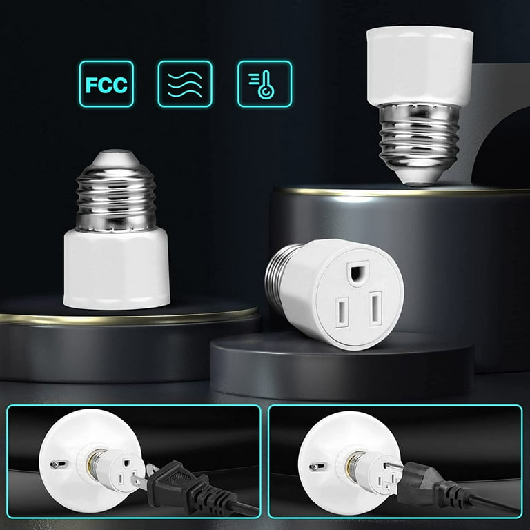 Outdoor Light Socket Adapter