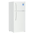 Premium Levella PRF44550300HW 4.4 cu ft Top Freezer Mini Fridge in ...