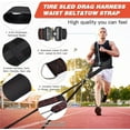 ATENTO Fitness Workout Equipment, Sled Pull Belt for Gym Exercise ...