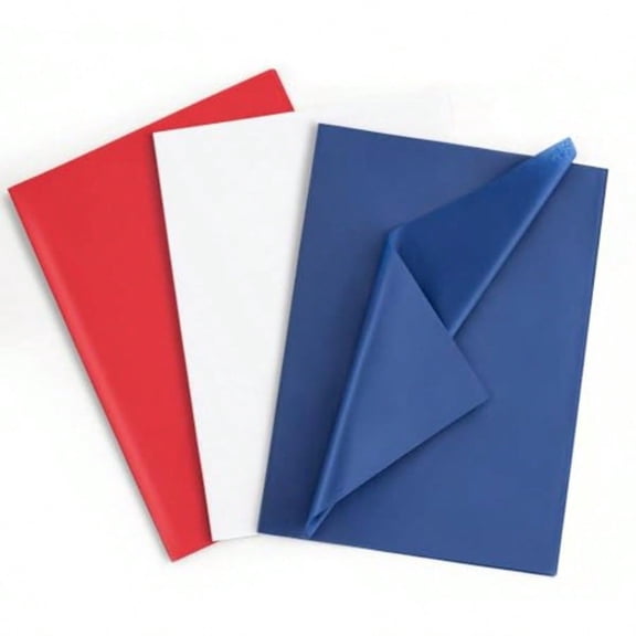 12 Sheet Patriotic Wrapping Paper Handmade American Independence Day ...