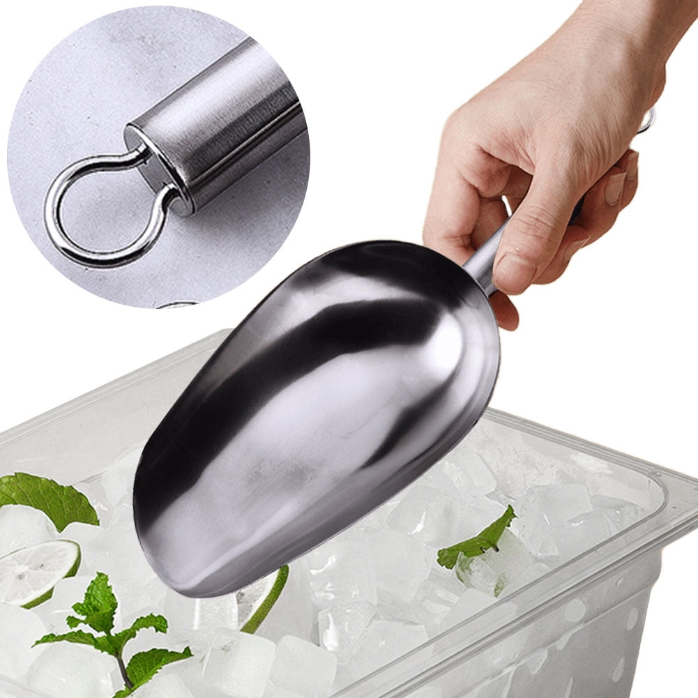 Cuchara Pequeña Metal para Alimentos Y Hielo Acero Inoxidable | Bodega ...