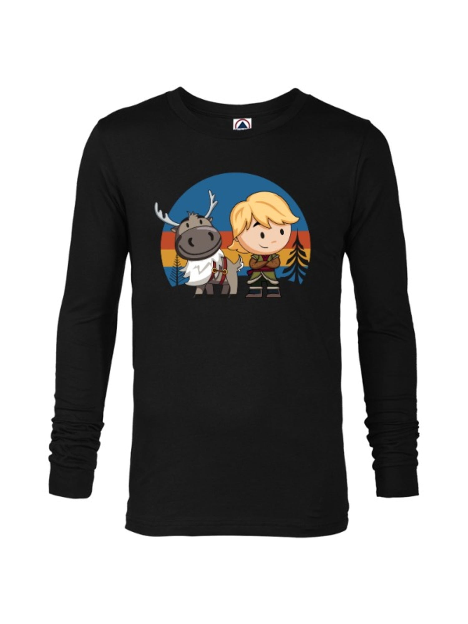 Disney Frozen 2 Sven and Kristoff Chibi T-Shirt - Long Sleeve T-Shirt ...