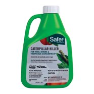 Safer BT Bug Insecticide: Organic Garden-Safe Worm and Caterpillar ...
