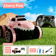 2.4G Remote Control Amphibious Car, Waterproof 4WD Off-Road RC Stunt ...