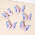 5PCS Small Butterfly Hair Clip For Women Girl Themed Parties Weddings ...