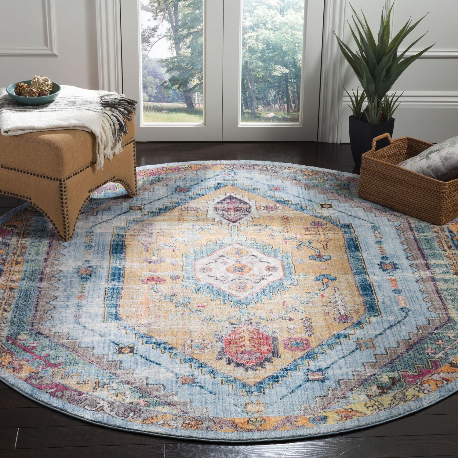 Click here for Safavieh Bristol Leola Traditional Area Rug 7 X 7... prices
