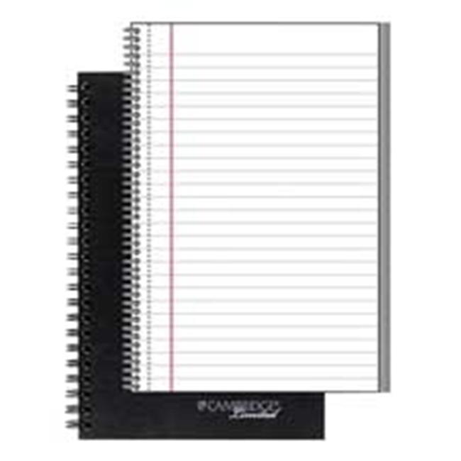Notebook- Legal Ruled- 1 Subject- 80 Sheets- 8in.x5in.- Black - Walmart.com