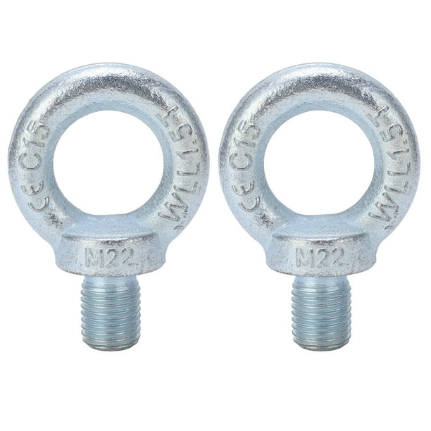 Eye Bolt,2PCS Lifting Ring Bolts Deep Thread Eye Bolt Lifting Ring Bolt ...
