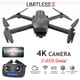 Drone X Pro LIMITLESS 2 GPS 4K UHD 5G WiFi Dual Camera FPV Live Video Follow Me 25min Battery ...