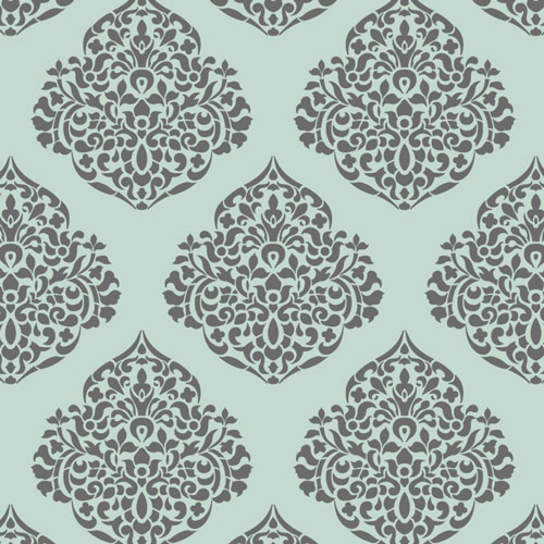 Moroccan Damask All Over Wall Stencil - Large - 15 Inch - 3738 by ...