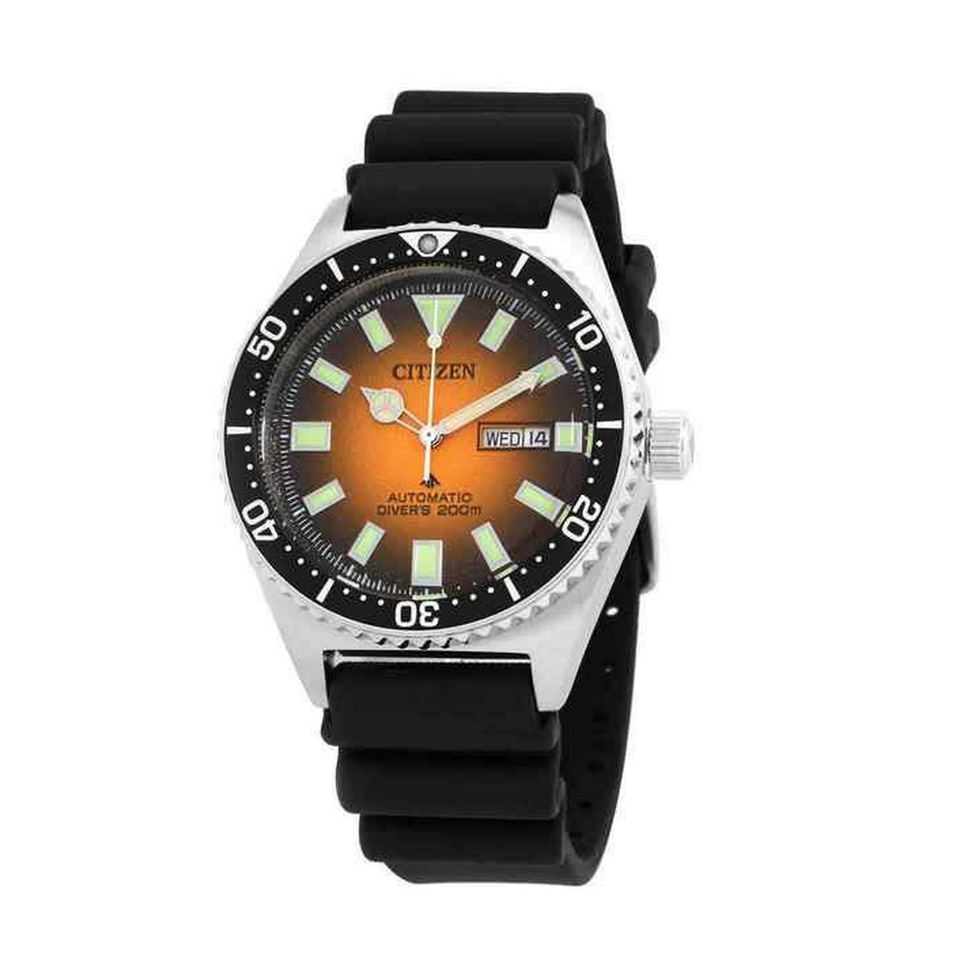 Click here for Citizen Promaster Marine Rubber Strap Orange Dial... prices