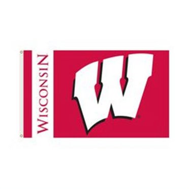 NCAA Wisconsin Team Flag, 3' x 5', Style 2 - Walmart.com