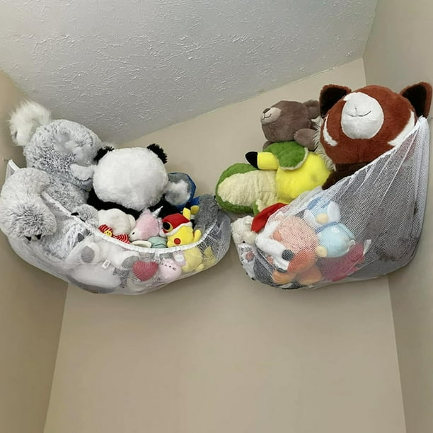 AMERTEER WTN Stuffed Toy Storage Hanging Children‘s Room Display Corner ...