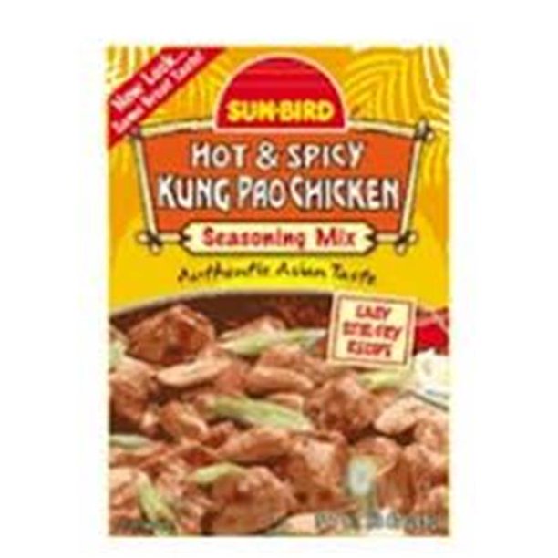 Sunbird Sunbird Hot and Spicy Kung Pao Chicken Seasoning Mix -24x0.88 ...