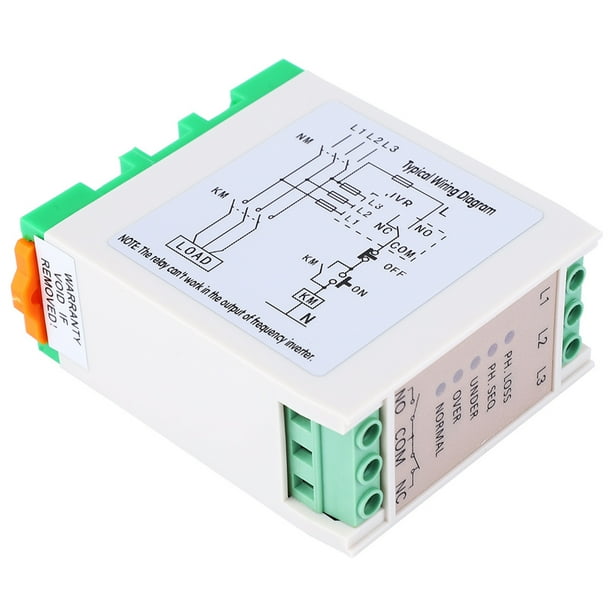 Phase Loss Protection Circuit Protection Relay Voltage Imbalance Protection 380VAC Over & Under ...