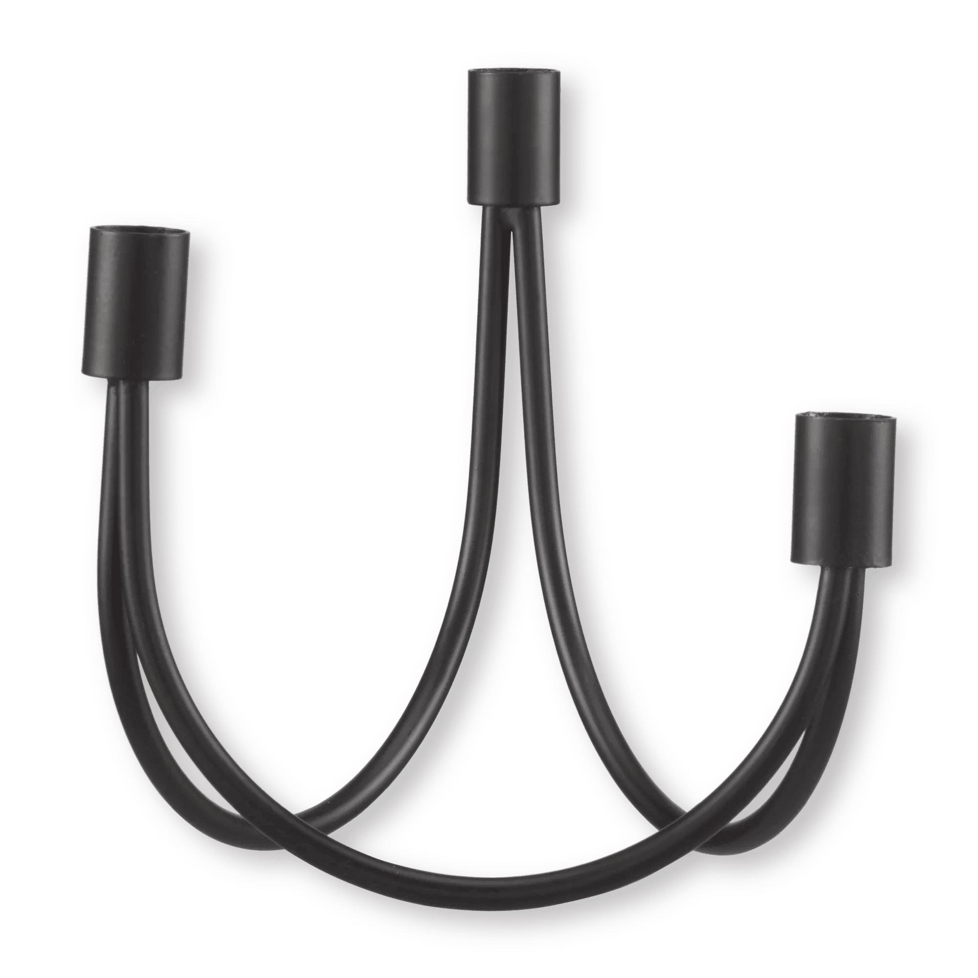 Click here for Bouclair Black 3-Tapered Candle Holder 7 X 7.5 X 7... prices