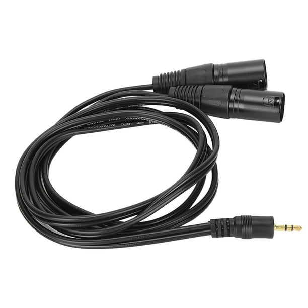 Rdeghly XLR Adapter Cable,Microphone Cable,JORINDO Dual XLR Male To 3.5mm 1/8in Male Cable ...