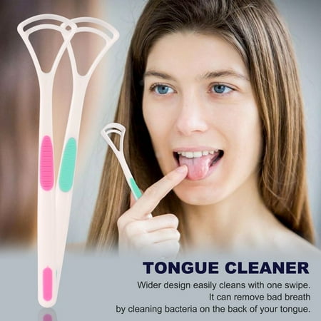 Tongue Scraper Oral Hygiene Tools Oral Care Pp Plastic Tongue Cleaner ...