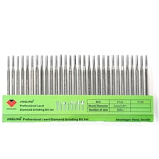 Diamond Grinding Cutting Carving Bit Set For Dremel Rotary Tool Stone ...