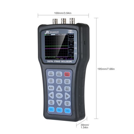 2-in-1 Oscilloscope & Function Signal Generator Dual Channel ...