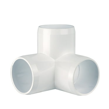 3 way L - 1" Furniture Grade PVC Connector - Walmart.com