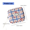 Compact Grids Fruit Pattern Storage Organized Pouches For Cosmetics ...