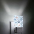 Blue Ocean Plug-in LED Night Lights Coral Jellyfish Starfish Auto Dusk ...