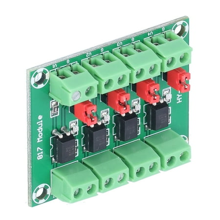 4 Channel Optocoupler Isolation Board, 817 Optocoupler Optical ...