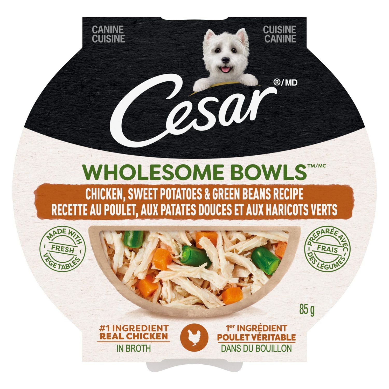 Click here for Cesar Wholesome Bowls Chicken  Sweet Potato & Gree... prices