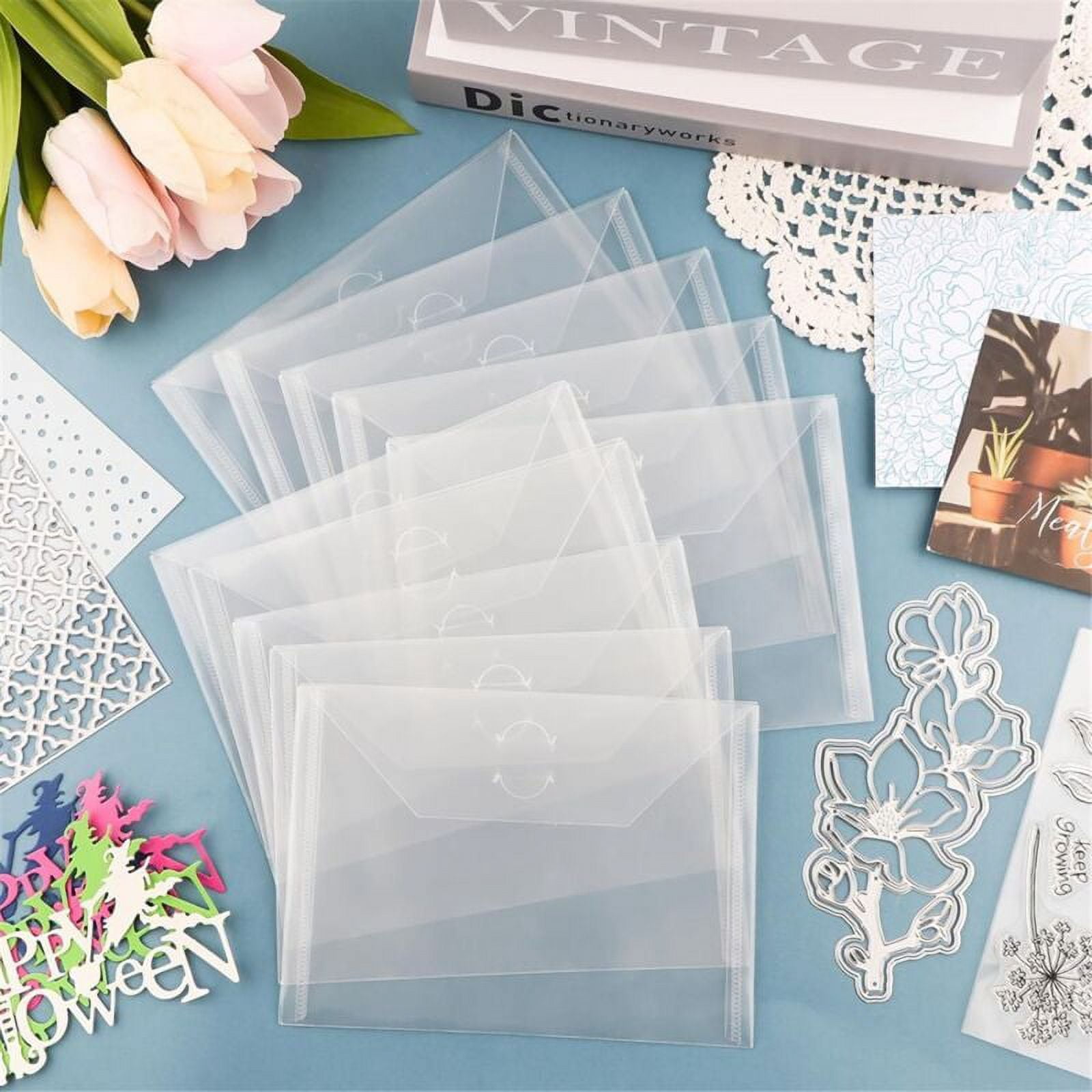 Resealable plastic envelopes store