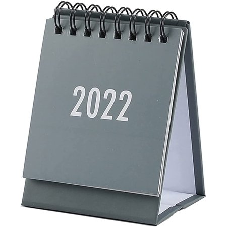 Desk Calendar - 2022 Small Desktop Calendar for Planning Organizing ...