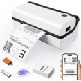 Bluetooth Thermal Shipping Label Printer, Wireless 4x6 Shipping Label ...