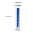 2PCS Plastic Rain Gauge Replacement Tube - Capacity Rain Gauge Outdoor ...
