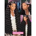 High Density Loose Deep Wave 13x6 Lace Front Human Hair Wigs 30 40 Inch ...