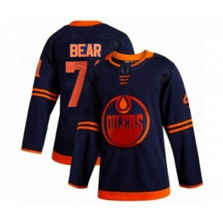Mens Hockey Jerseys Oilers #74 Bear 99 Gretzky 97 Mcdavid Movie Ice ...