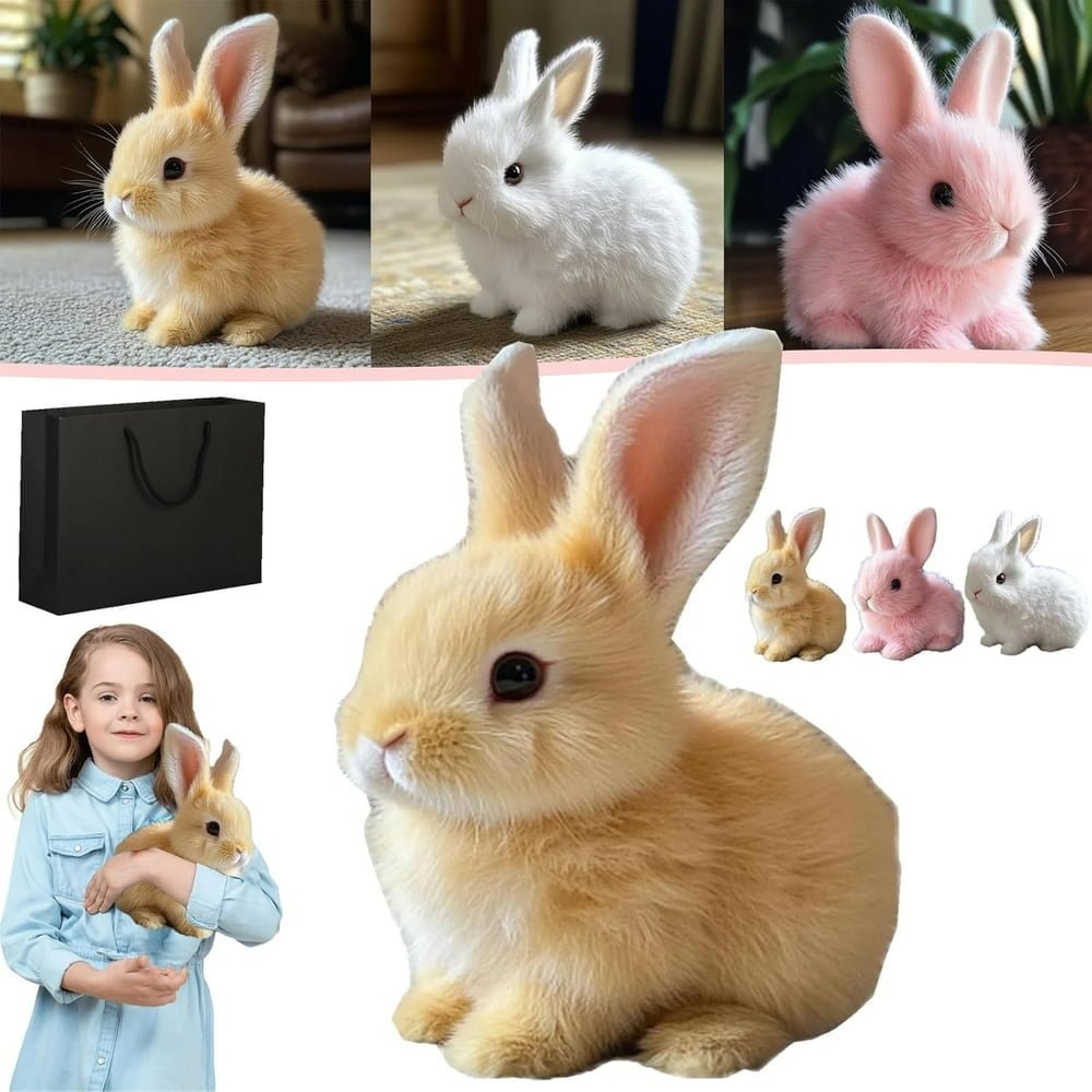 Dsseng Bunby - My Realistic Bunny Toy 2025 New Bunbi Realistic Bunny ...