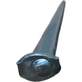 6"- Steel Square Common Rose Head STANDARD-60d - Large Spike Nails ...