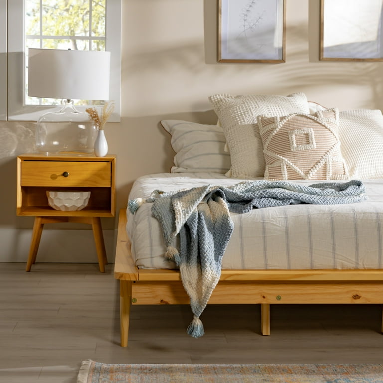 Light Oak King Bed