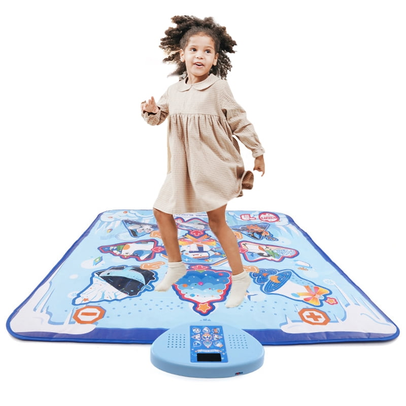 LEZZYRUCK Dance Mat for Girls Game Toys Waterproof and Non-Slip Dance ...