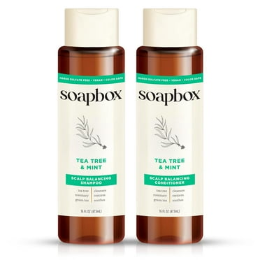 Soapbox Shampoo and Conditioner Kit, Argan Oil, 16 Fl Oz Bottles, Hair ...