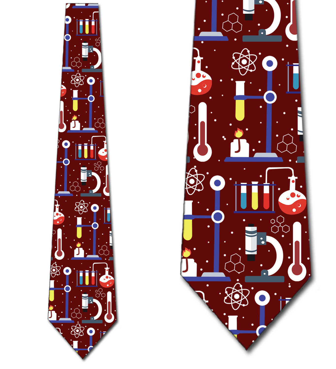 Science Ties Mens Chemistry Necktie Beaker Tie by Three Rooker ...