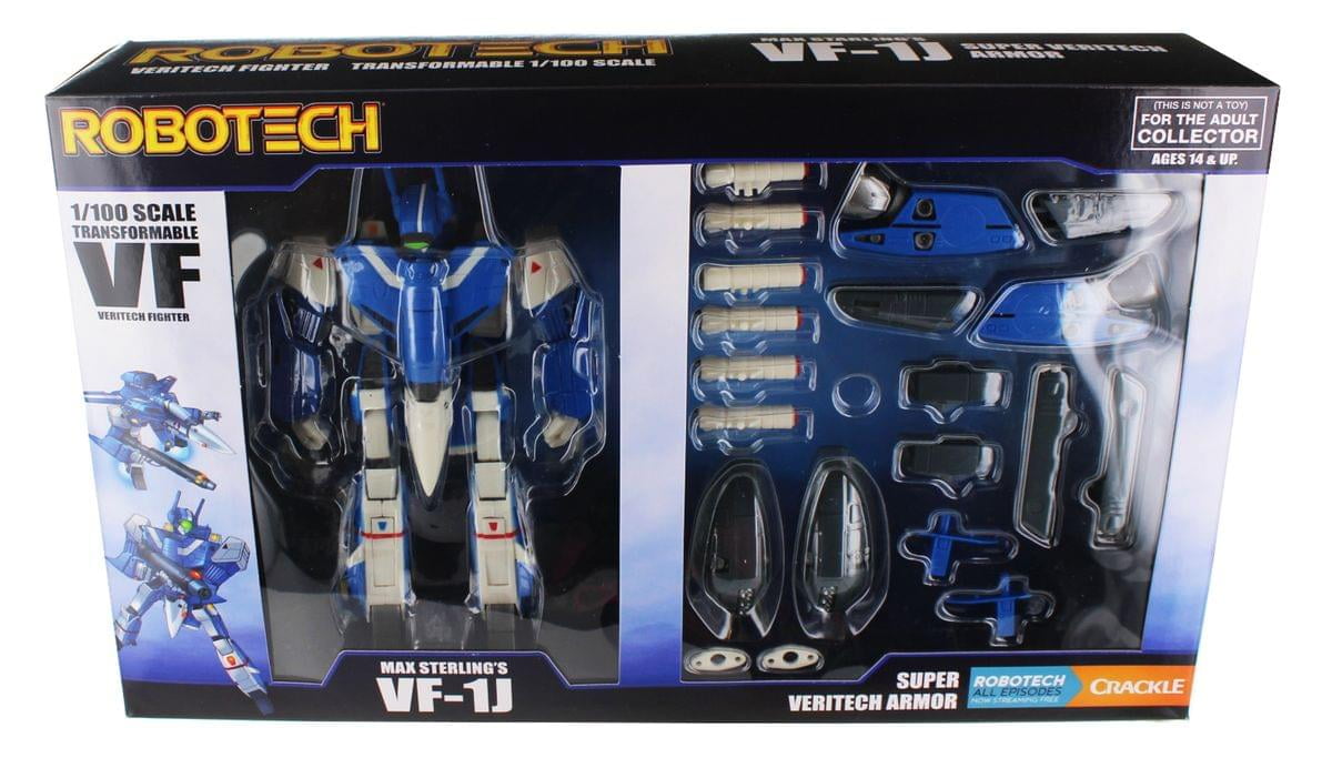Robotech 1/100 VF-1J Super Veritech Action Figure: Max Starling ...