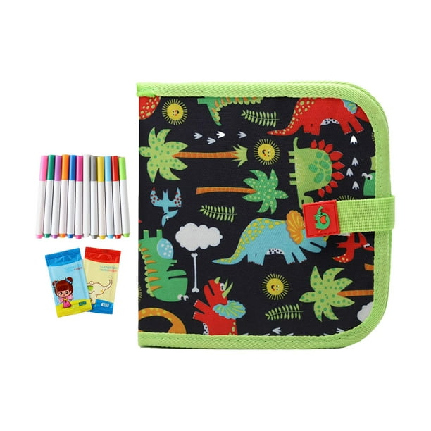 Kids Erasable Book Doodle Set Preschool Art Learning Portable Painting ...
