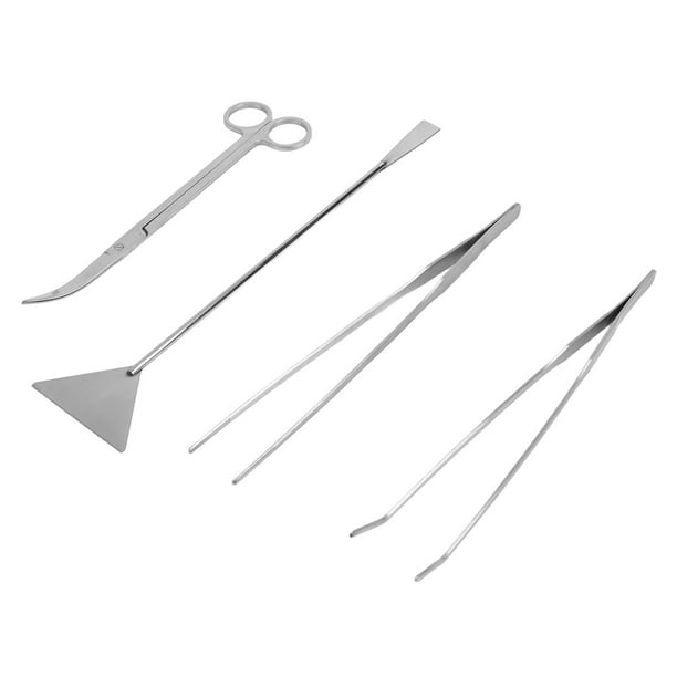 Aquarium Aquascape Tools Kit, Streamlined Design Long Handle Stainless ...