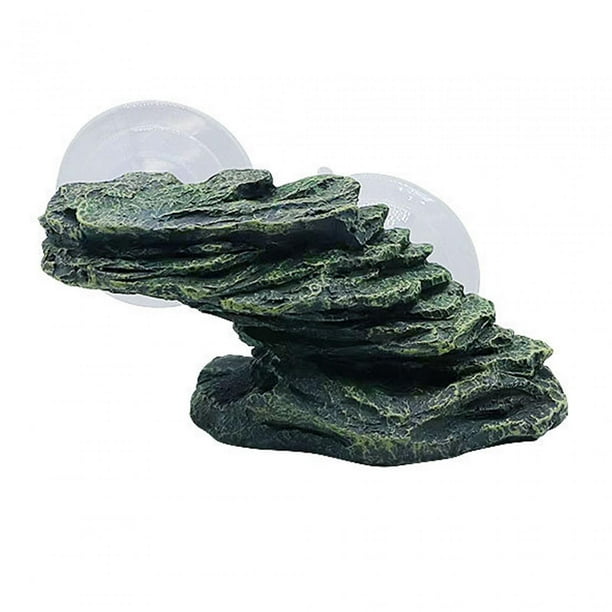 Aquarium Float Decoration, Baby Tortoise Climbing Ramp Shale Rock ...