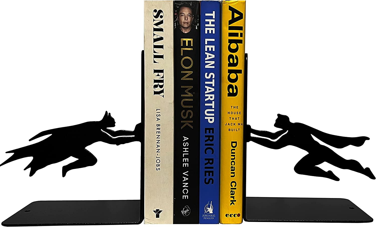 HeavenlyKraft Superheros Decorative Bookends, Book Stopper, Metal ...