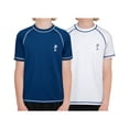 iXtreme Boys' 2 Pack UPF 50+ Quick Dry Rash Guard Swim Shirt, Sun and ...