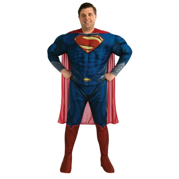 Superman Man Of Steel Deluxe Muscle Chest Costume Adult Plus Plus 46 52